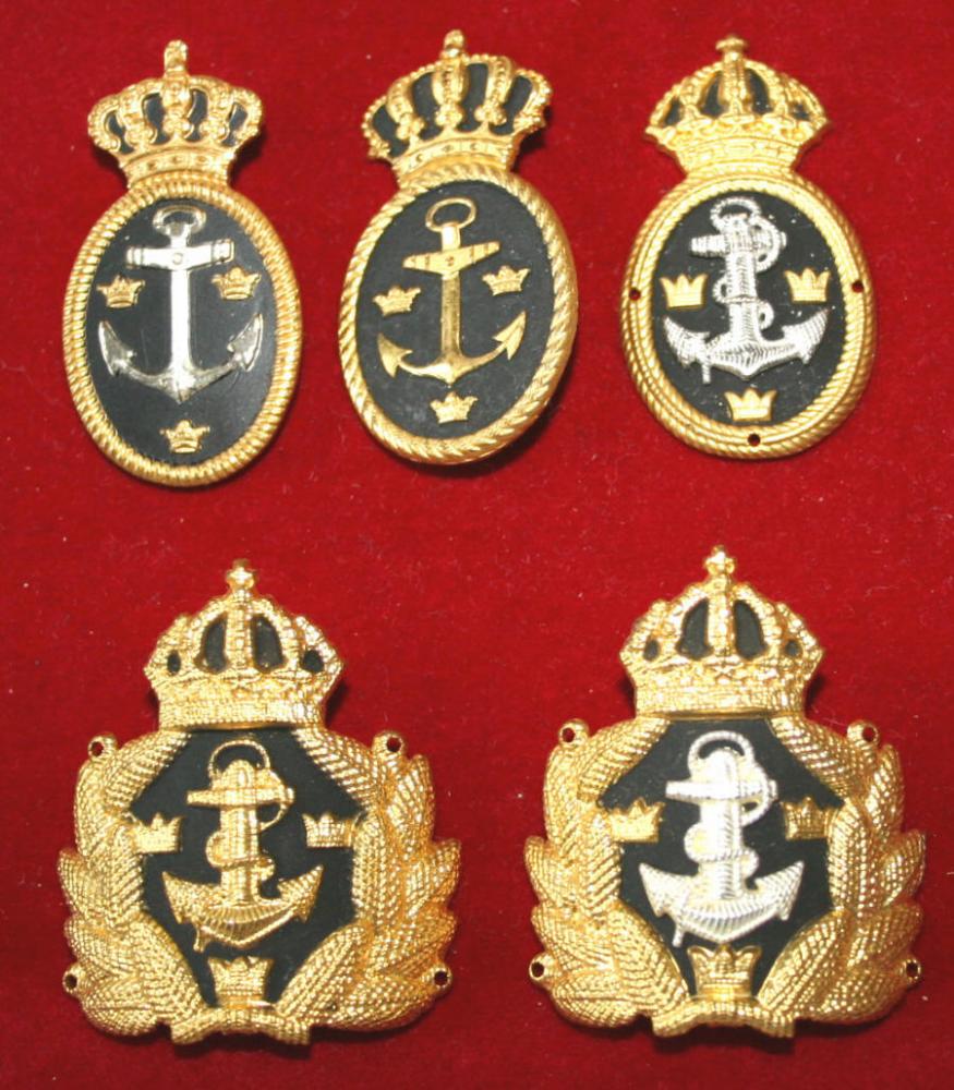 Historia - Militära huvudbonader använda i Sverige - Mössmärken ...